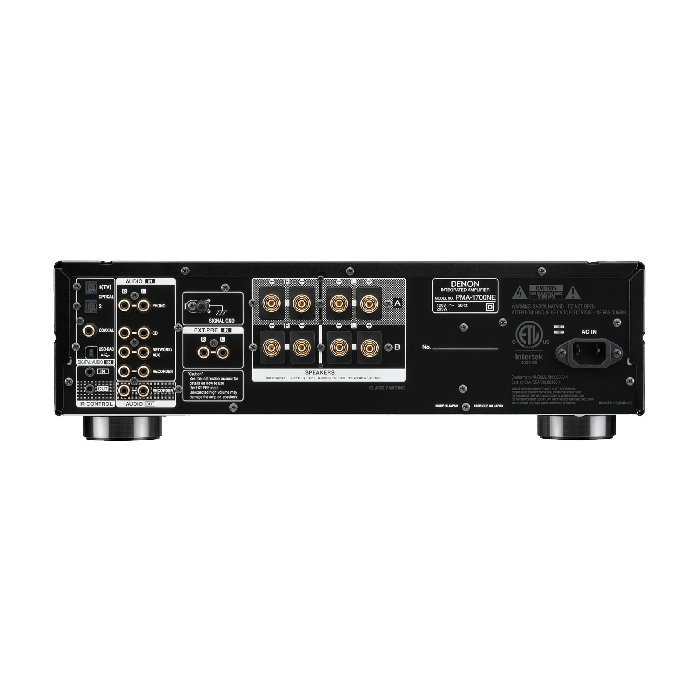 Denon PMA-1700NE Integrated Amplifier with USB-DAC Price in India ...